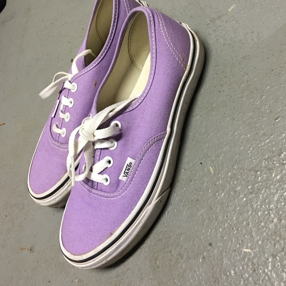 Vans | Shoes | Light Purple Vans | Poshmark