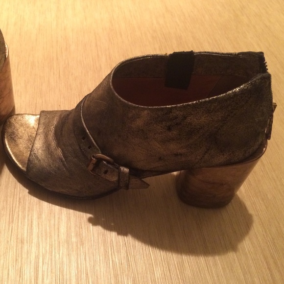 AS98 | Shoes | Silver As98 Sandals Worn Once Or Twice | Poshmark