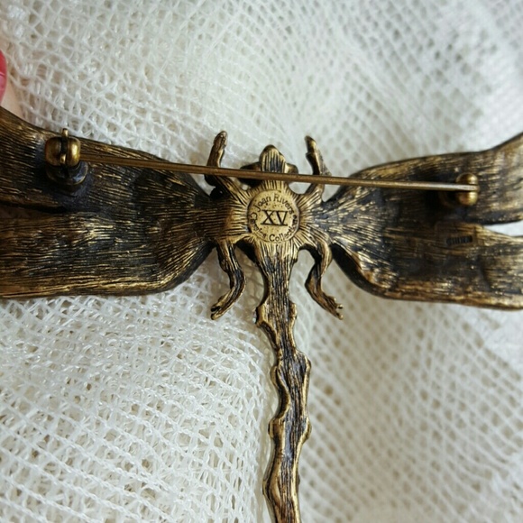 Joan Rivers | Jewelry | Hp Joan Rivers Dragonfly Brooch | Poshmark