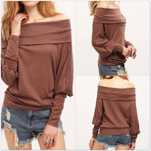 Boutique | Tops | Offshoulder Oversize Top | Poshmark
