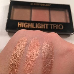 City Color | Makeup | Two Highlighter Trio Pallets | Poshmark