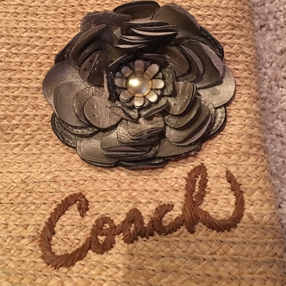 Coach | Bags | Coach Straw Woven Tote Bag | Poshmark