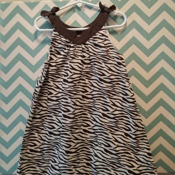 Janie and Jack | Dresses | Janie And Jack Zebra Print Dress | Poshmark