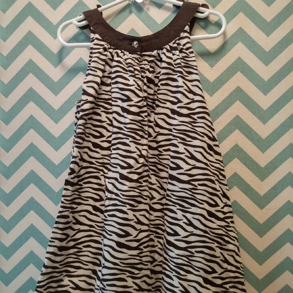 Janie and Jack | Dresses | Janie And Jack Zebra Print Dress | Poshmark