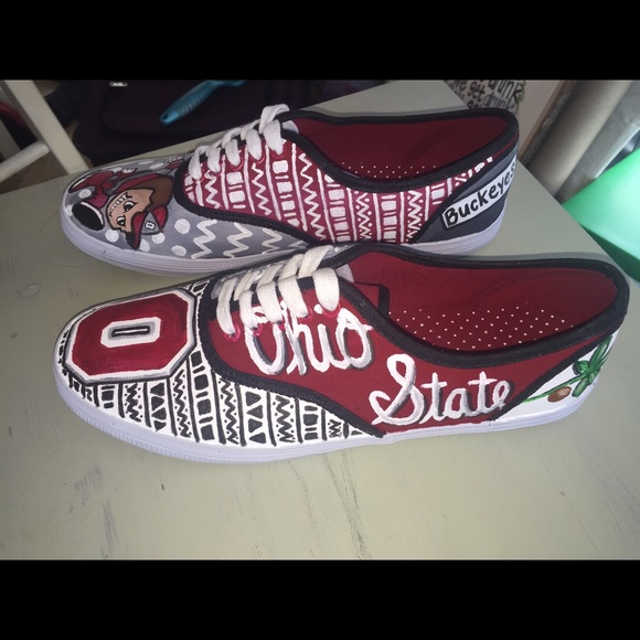 Shoes | Ohio State Custom Painted Shoes | Poshmark
