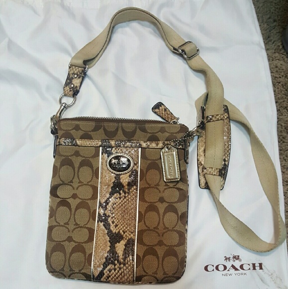 Coach | Bags | Coach Python Satchel | Poshmark