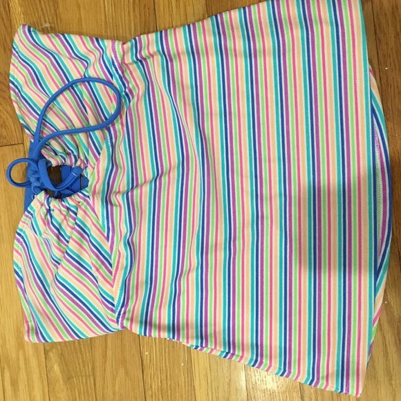 Victoria's Secret | Swim | Vintage Open Back Swim Suit Rainbow Tankini ...