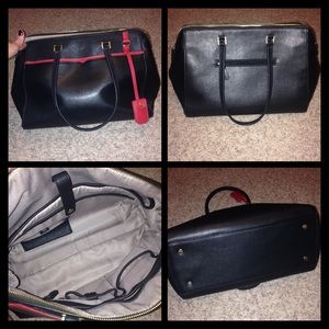 26% off Tutilo New York Handbags - A red Tutilo New York feature tote ...