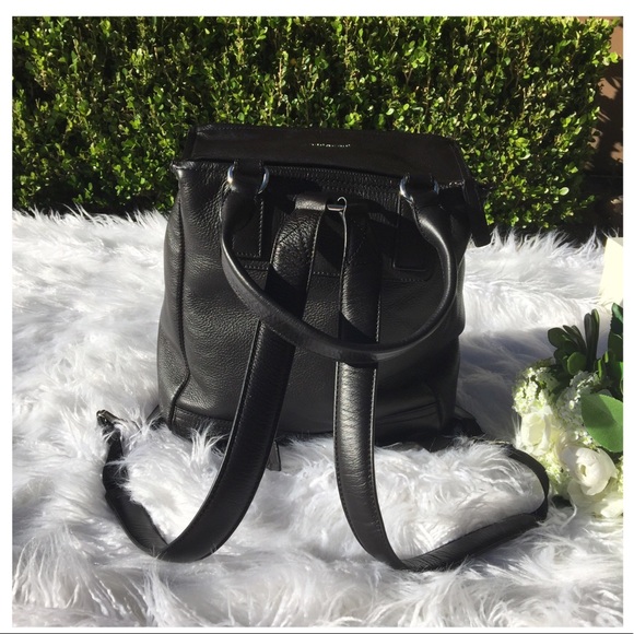 Givenchy | Bags | Givenchy Pandora Black Leather Backpack | Poshmark