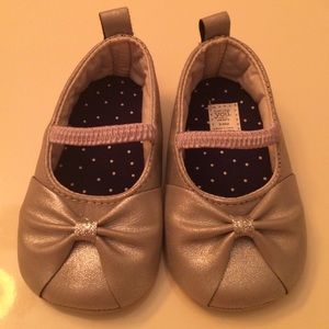 Shoes | Silver Baby Dress Shoes | Poshmark