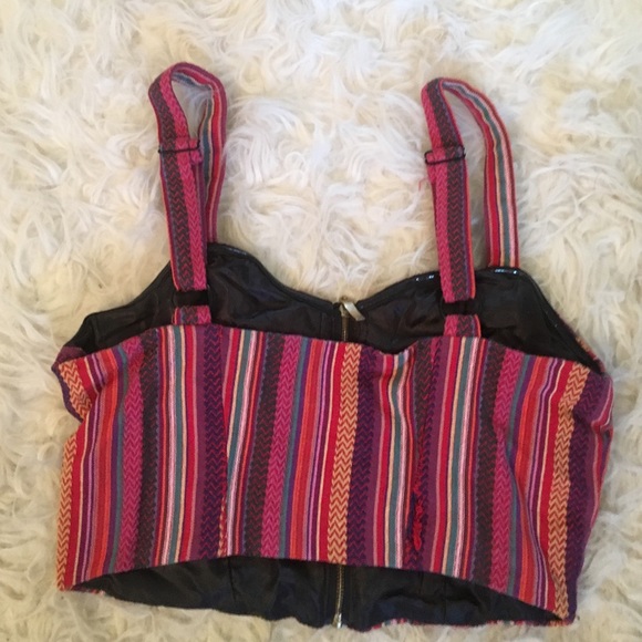 Tops | Aztec Crop Top From Forever 21 | Poshmark