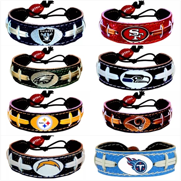 Boutique | Accessories | Nfl Leather Bracelet | Poshmark