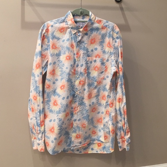 Steven Alan | Shirts | Steven Alan Mens 0 Cotton Long Sleeve Shirt ...