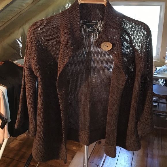 BCBGMaxAzria | Sweaters | Bcbg Brown Swing Cardigan | Poshmark