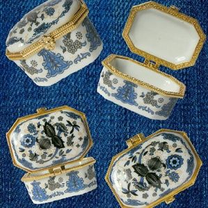 Jewelry | So Cute Porcelain Trinket Stash Box Small | Poshmark
