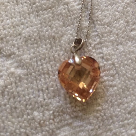 Jewelry | Real Topaz Stone With 925 Silver Necklace | Poshmark