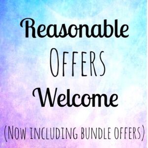 REASONABLE offers are welcomed ;) !! OS from Princess's closet on Poshmark