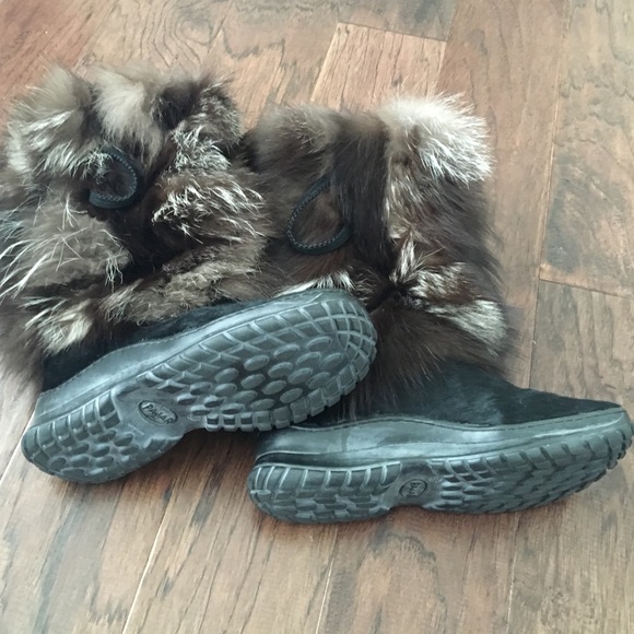 Pajar | Shoes | Pajar Fox Calf Hair Boots | Poshmark