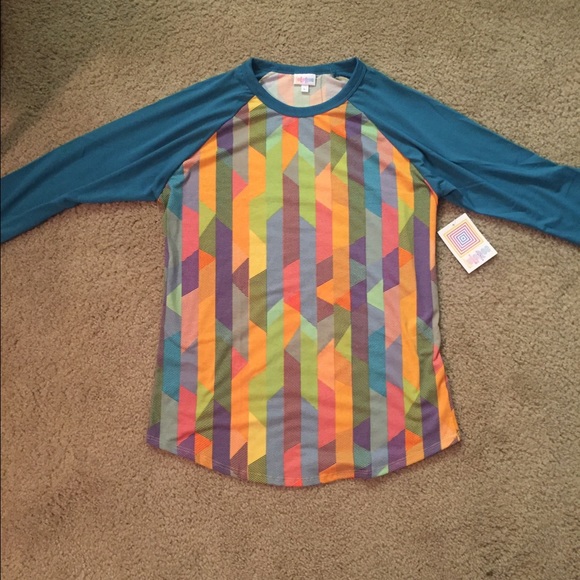 LuLaRoe | Tops | Lularoe Randy Baseball Tee Nwt Large | Poshmark