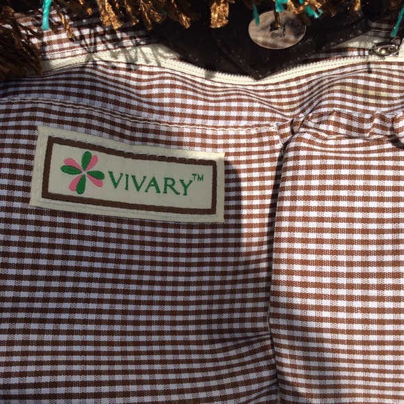 Vivary | Bags | Vivary Paisley Bucket Purse Fall Colors | Poshmark