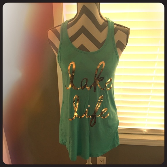 Tops | Lake Life Tank | Poshmark
