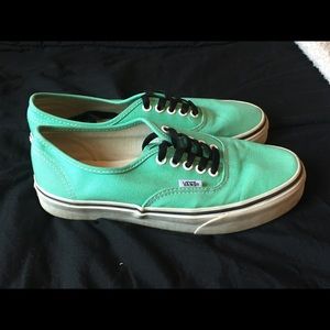 35% off Vans Shoes - Teal vans from Savanna's closet on Poshmark