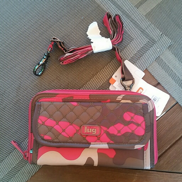 Lugz | Bags | Lug Pink Camo Designer Wallet | Poshmark