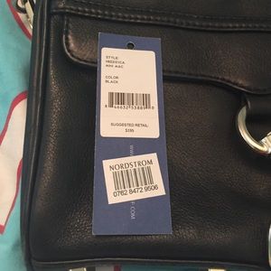 Rebecca Minkoff | Bags | Rebecca Minkoff Black Soft Leather Mini Mac ...