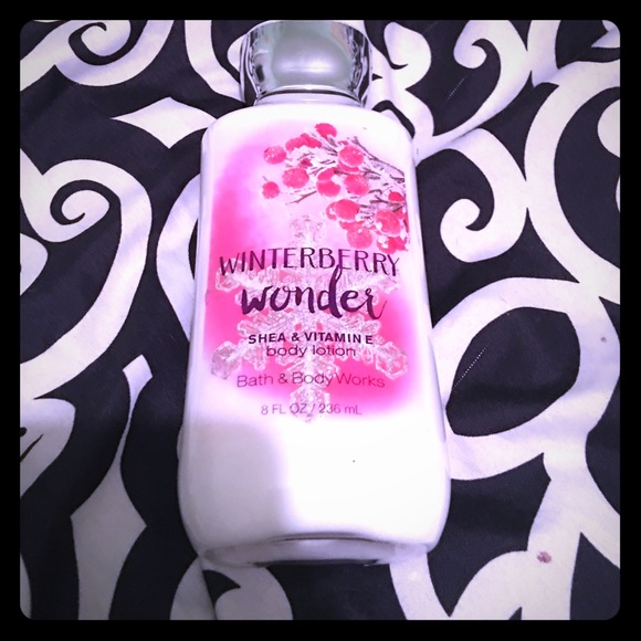 Bath & Body Works | Other | Winterberry Wonder Lotion From Bath Body ...