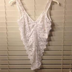 42% off Other - 🆕 Sexy White Lace Open Back Teddy Lingerie from Ali's ...