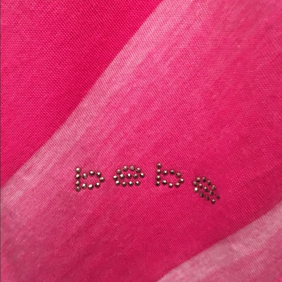 bebe | Tops | Bebe Pink Top | Poshmark