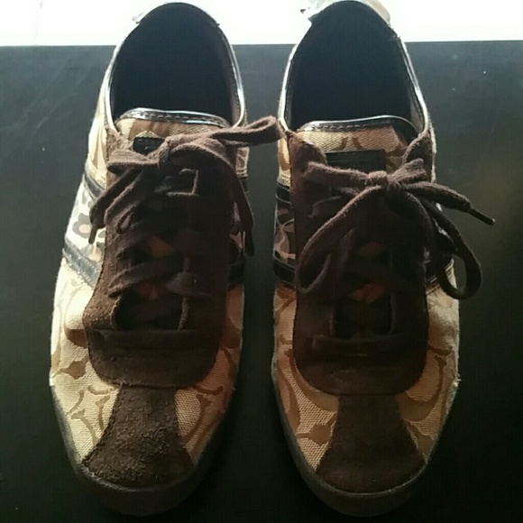Brown Coach Sneakers - Gem