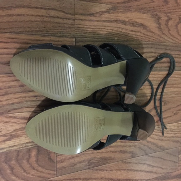 ASOS | Shoes | Asos Lace Up Heels 3 And Half Inch Heels | Poshmark