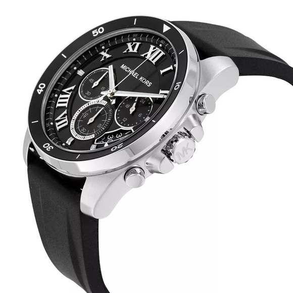 Michael Kors | Accessories | Michael Kors Unisex Brecken Chronograph ...