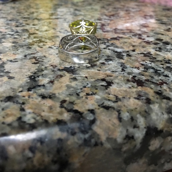 Vintage | Jewelry | 925 Nh Ring With Gems | Poshmark