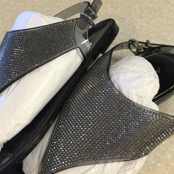 Aldo | Shoes | Aldo Summer Bling Jelly Sandals Size 75 | Poshmark