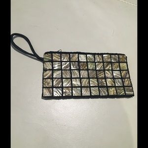 62% off Handbags - Vintage black beaded clam shell evening clutch from ...