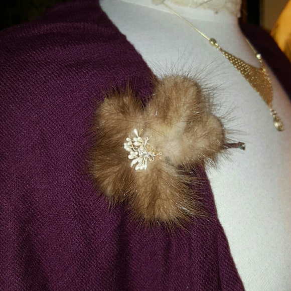 Jewelry | Vintage Mink Pin | Poshmark