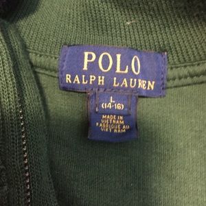 Ralph Lauren | Shirts & Tops | Boys Ralph Lauren Polo Zip Up Sweater ...