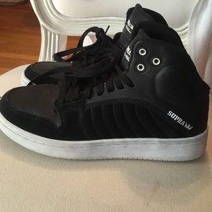 53% off Supra Shoes - Blue velvet Supra high tops from Ariella's closet ...