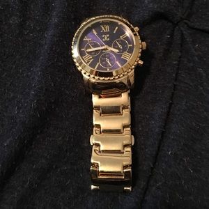 66% off Charming Charlie Accessories - Silver and light grey watch from ...