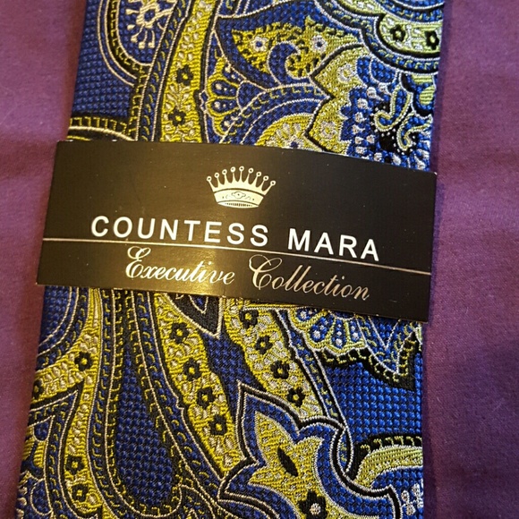 countess mara | Accessories | Countess Mara Textured Paisley Neck Tie ...