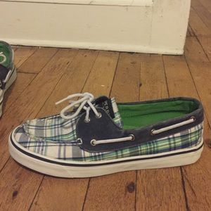 Sperry | Shoes | Sperry Plaid Boat Shoes | Poshmark