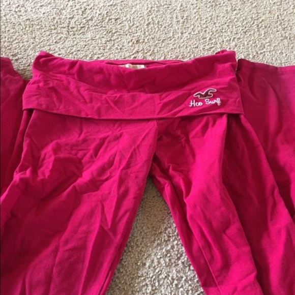 Hollister | Pants & Jumpsuits | Hot Pink Yoga Pants | Poshmark