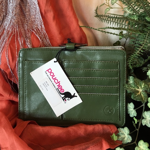 Pouchee | Bags | Nwt Pouchee Purse Organizer Spanish Olive Color | Poshmark