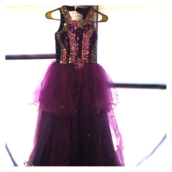 Dresses | Little Girls Size 7 Pageant Dress | Poshmark