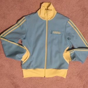 Blue Adidas track jacket on Poshmark