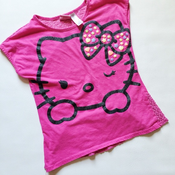 Hello Kitty | Shirts & Tops | Hello Kitty Lace Top | Poshmark