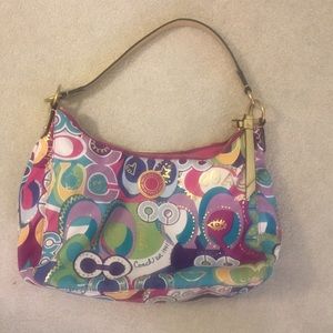 Coach - Colorful Multi-Pattern Coach Purse from Gina's closet on Poshmark