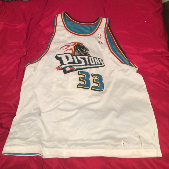 Champion | Other | 99s Detroit Pistons Jersey Grant Hill | Poshmark